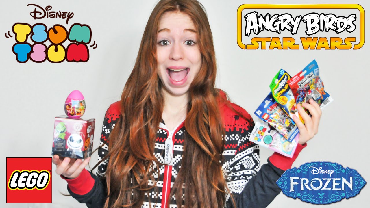 [Vidéo Surprise] Ouverture de Tsum Tsum, Frozen, LEGO, Angry Birds Star ...