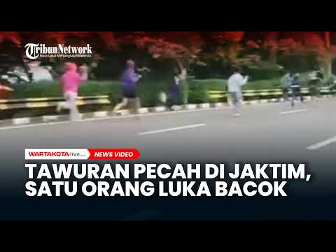 Tawuran Pelajar Gunakan Sajam Pecah di Jaktim, Satu Orang Kritis Luka Bacokan di Kepala