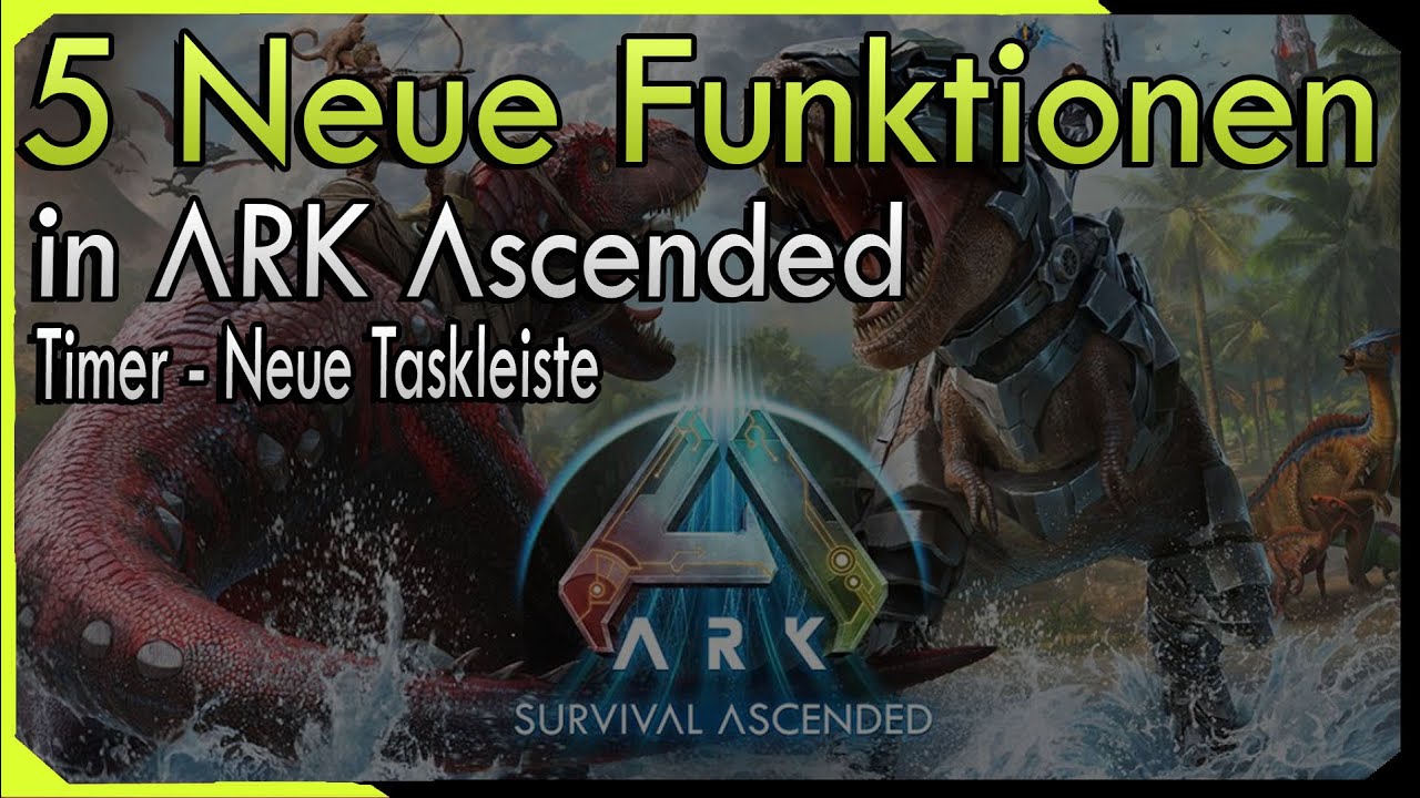5 Neue Features die in ARK Ascended Neu dazu gekommen sind ! Timer ...