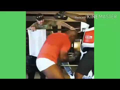 Mike Tyson's intense training for Roy Jones Jr. fight
