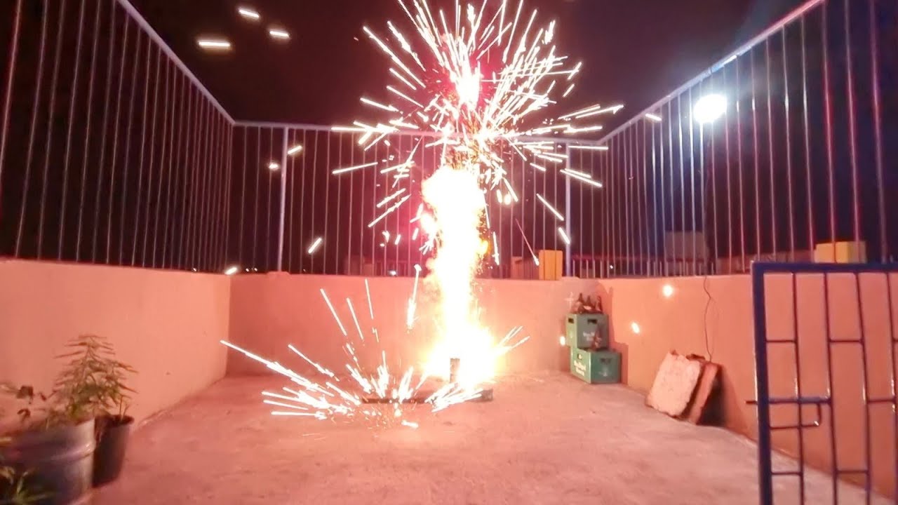 Happy Flower Jumbo Fountain by Phoenix Fireworks - Philippines New Year ...