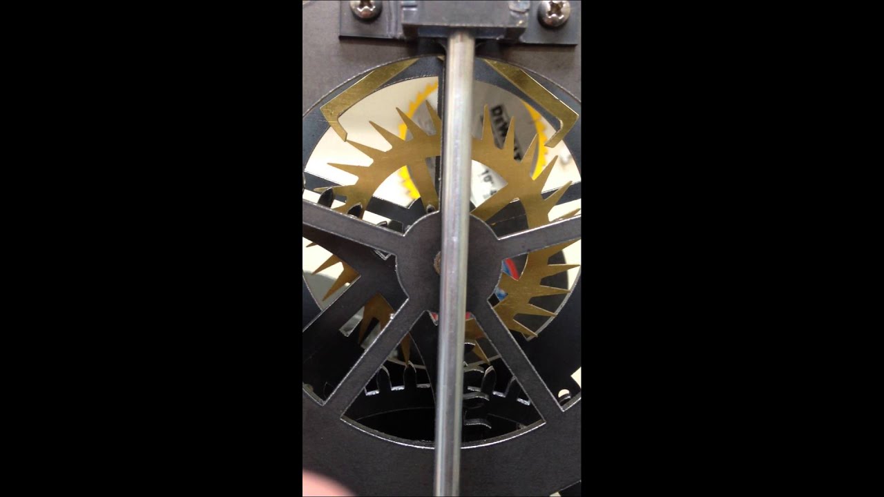 Graham Escapement Close-Up - YouTube