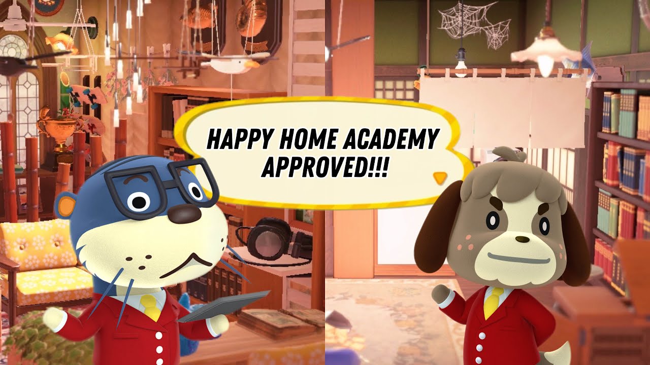 Happy Home Academy Approved (My Animal Crossing House Tour) - YouTube