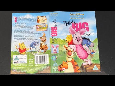 Opening & Closing to Piglet's BIG Movie (2003 VHS UK)