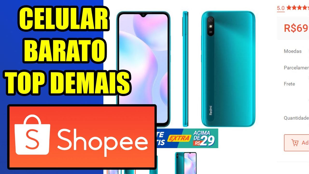 O CELULAR mais BARATO da SHOPEE e 100% ORIGINAL!! Opção de celular ...