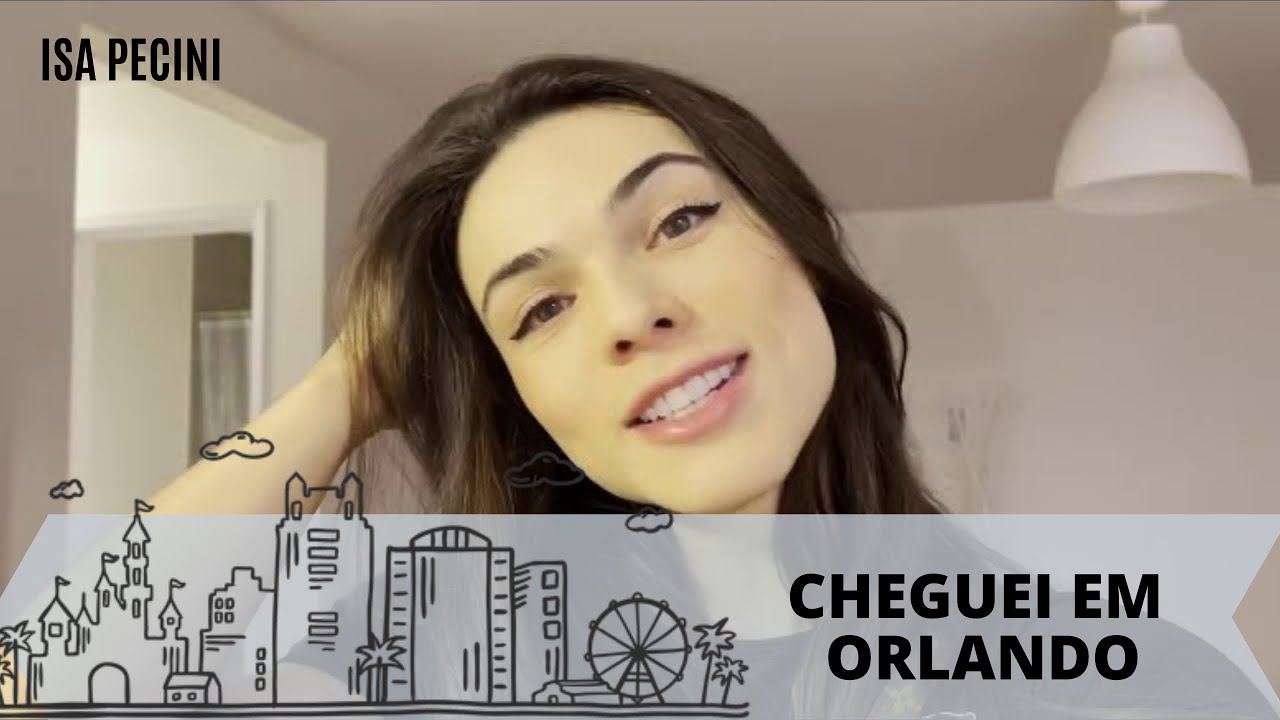 Cheguei em Orlando - Isa Pecini - YouTube