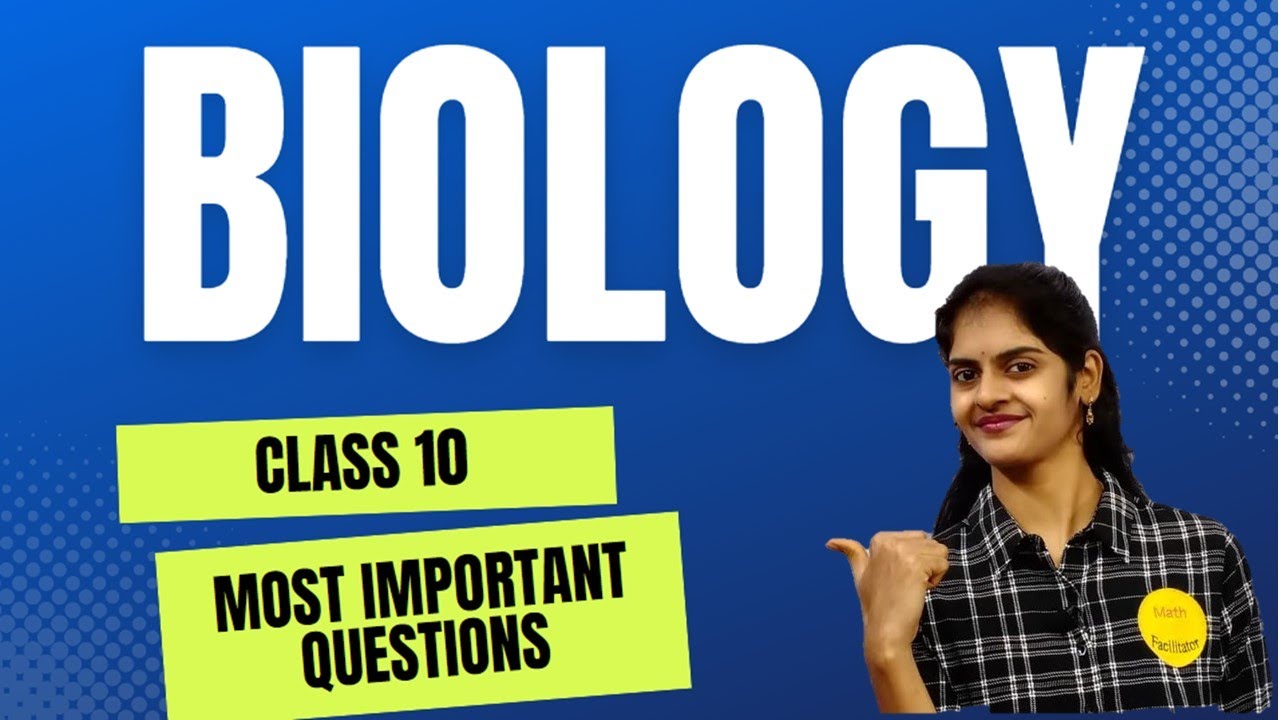 Class 10 Biology| Most repeated| Most important questions| Telangana ...