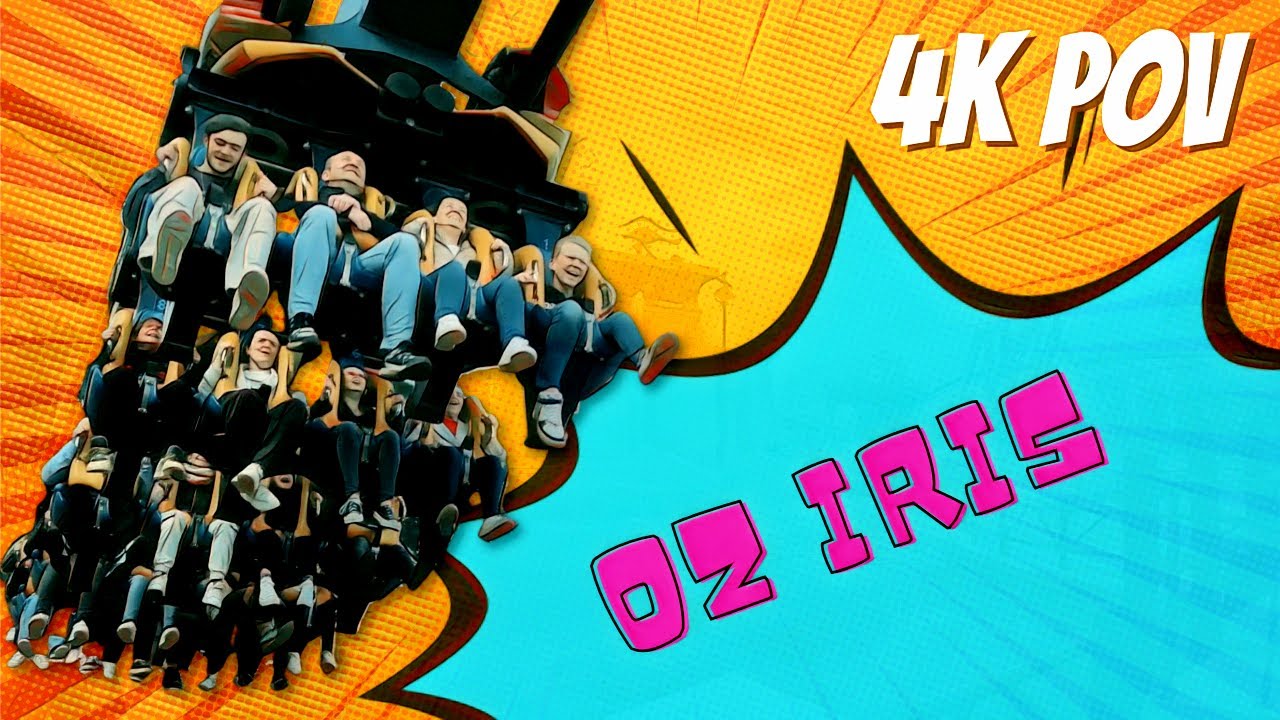 Oz Iris - Parc Asterix | Front Row On Ride POV - YouTube