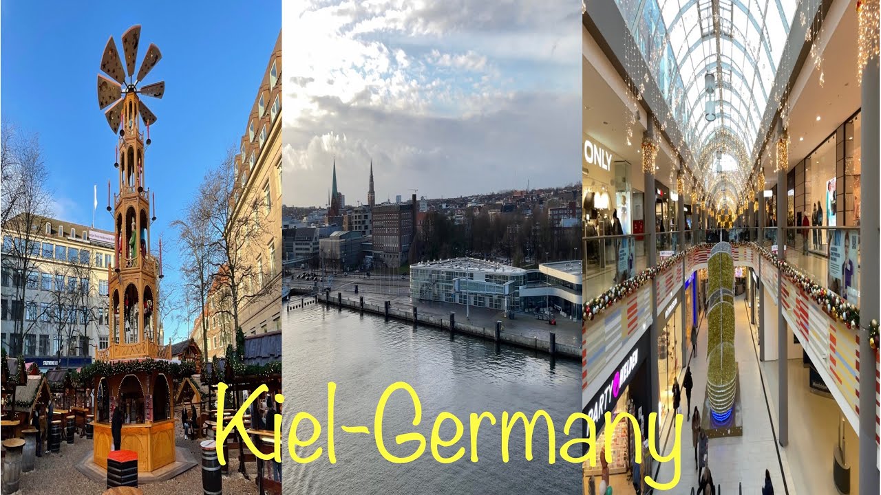 Kiel-Germany-City Centre Walk Through - YouTube