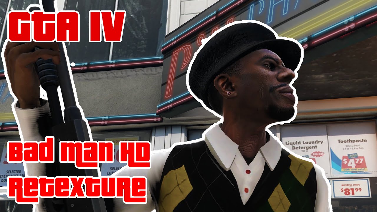 GTA IV | HD Retexture Mod | Badman | All Cutscenes - YouTube