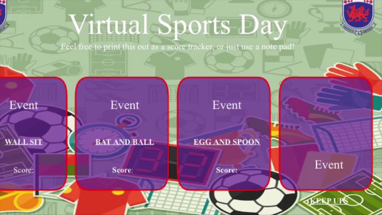 Pontypridd High School - Virtual Sports Day - YouTube