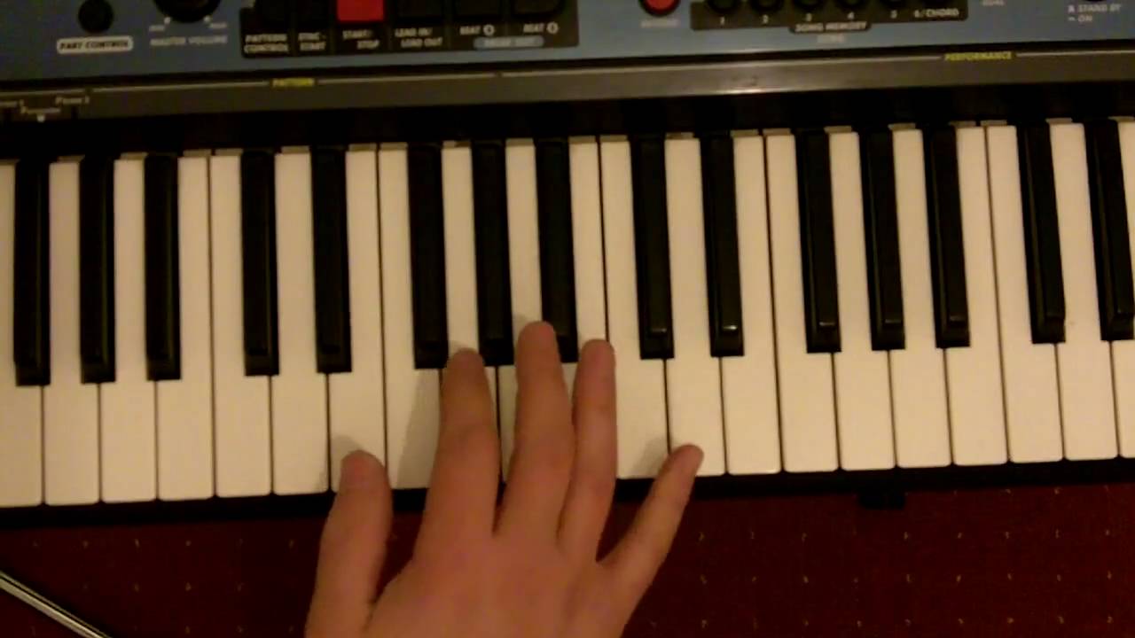 A-HA riding the crest keyboard intro 2010 - YouTube