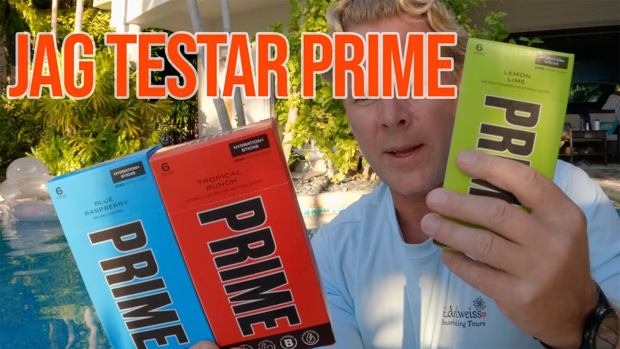 Jag gör en smaktest av hajpade drickan Prime Hydration som tydligen ska ...