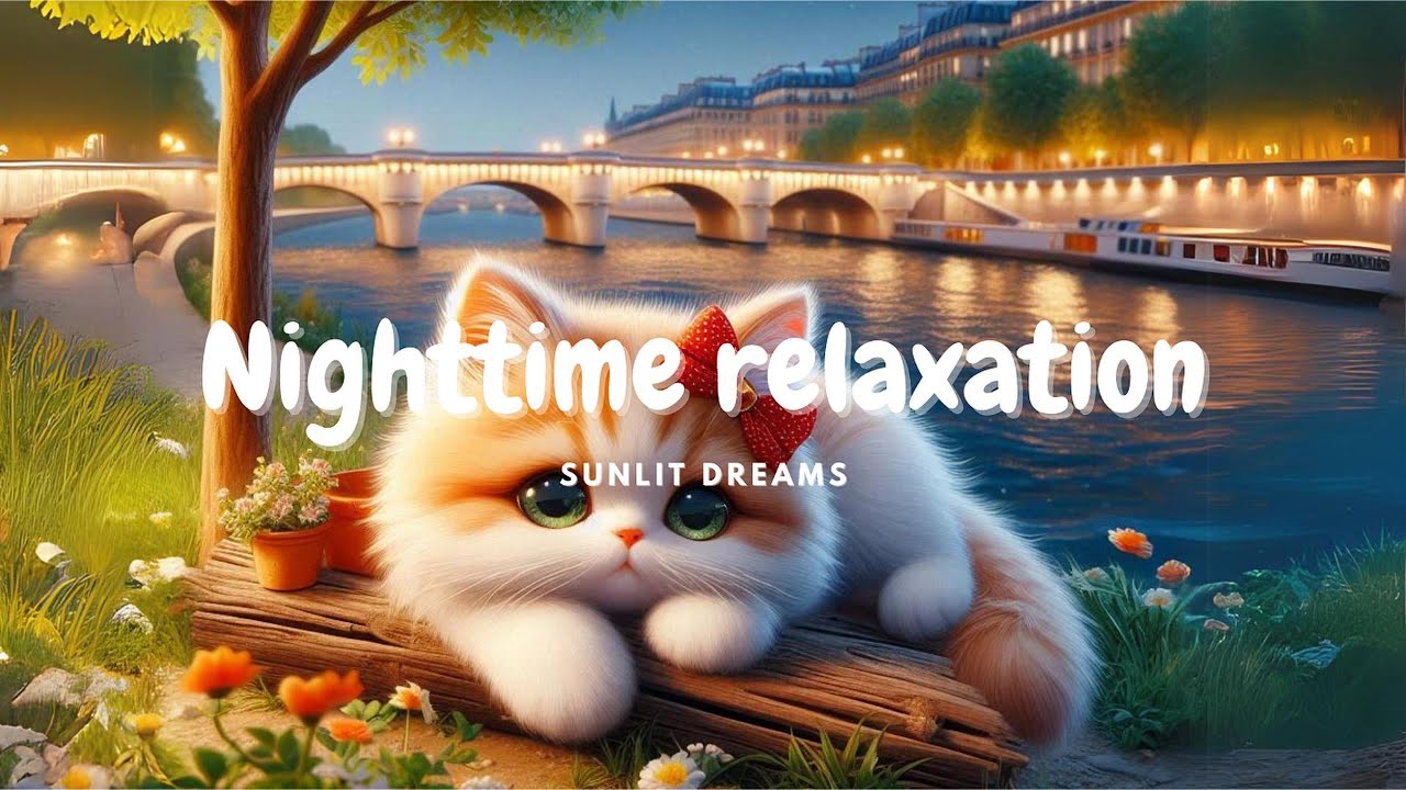 Lo-fi Music Night Time. 🎵 Relaxing Time and relaxation Vibes. Study ...