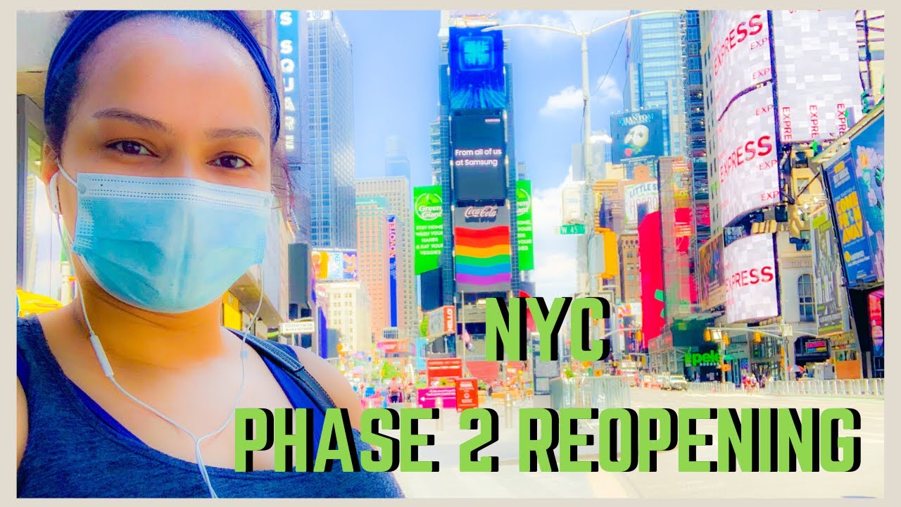 What NEW YORK CITY Looks Like After Phase 2 Reopening / Manhattan PHASE ...