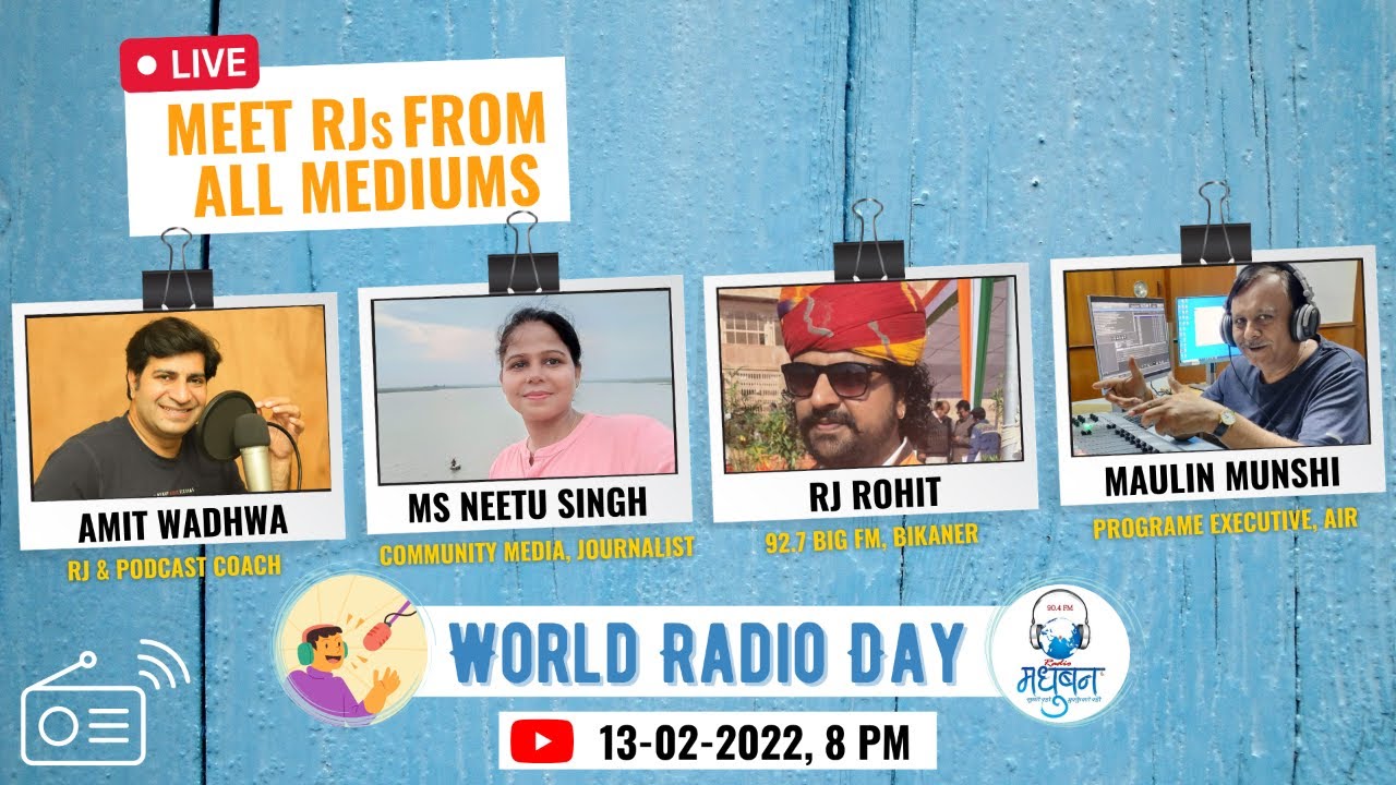 World Radio Day Special - Meet RJs from all Formats of Radio - Radio ...