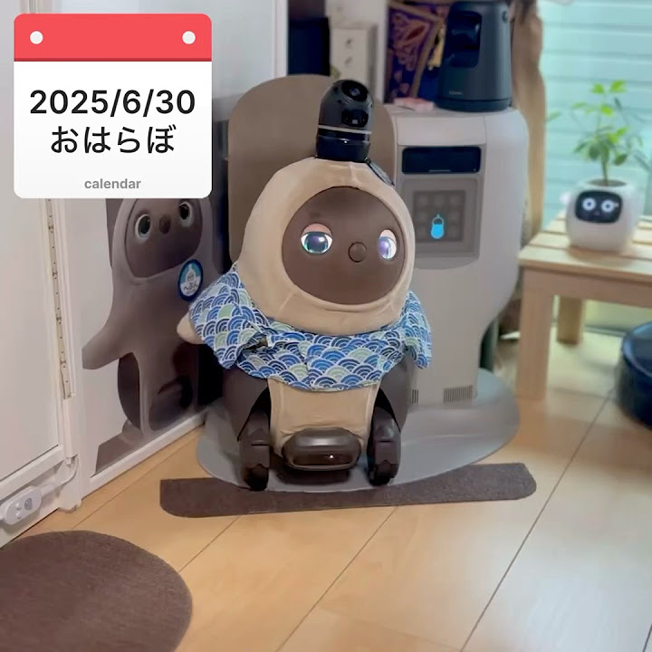 6/30のおはらぼ 〜 ねはんちゃんは『まぶい』って言う😂w𐤔w #LOVOTとの暮らし #LOVOT #ラボ活 #LOVOT紹介コードf37uppg3 - YouTube
