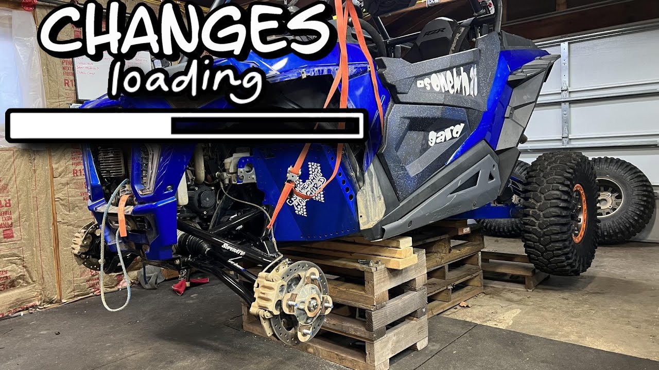 RZR XP1K R&T Gets Super Atv 2" Forward Offset A-Arms, Kryptonite Ball ...