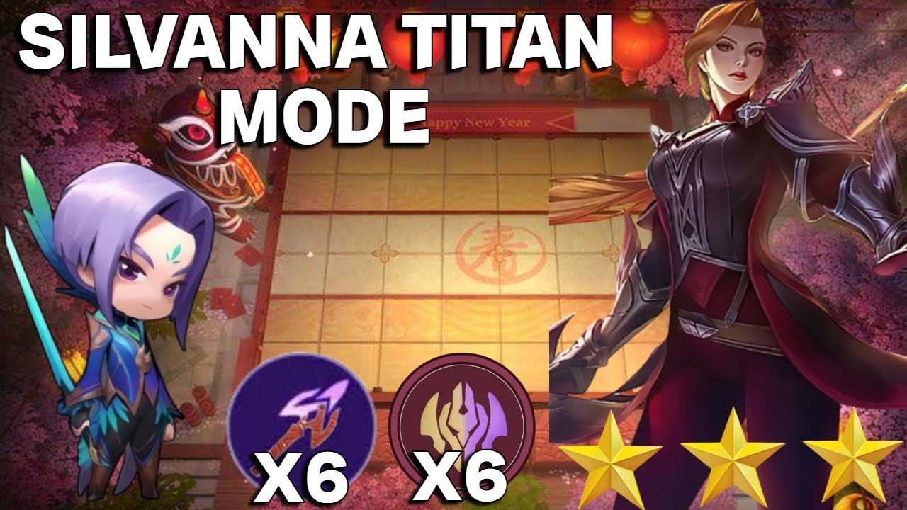 SILVANA TITAN MODE!! LING SKILL 2 BEST TRICK FOR LANCERS | MAGIC CHESS ...