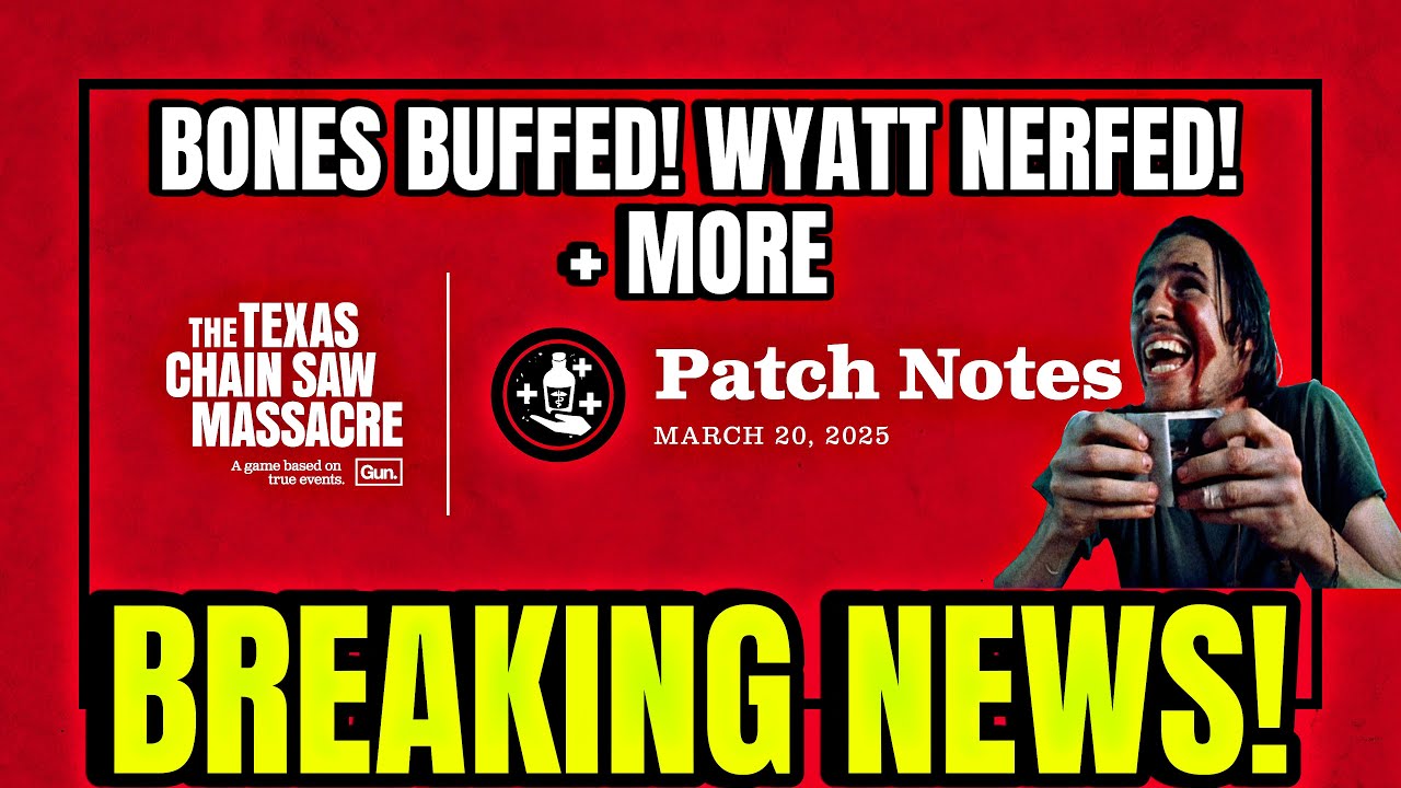 BREAKING NEWS! TCM PATCH NOTES ARE HERE! BONES BUFFED! WYATT NERFED ...