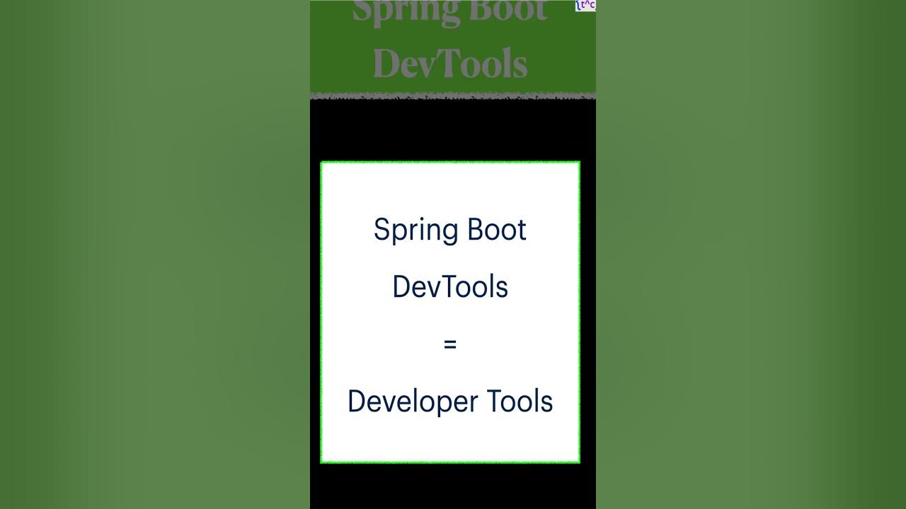 Shorts Learn Spring Boot Devtools And Boost Application Development Productivity 🚀🚀 Youtube