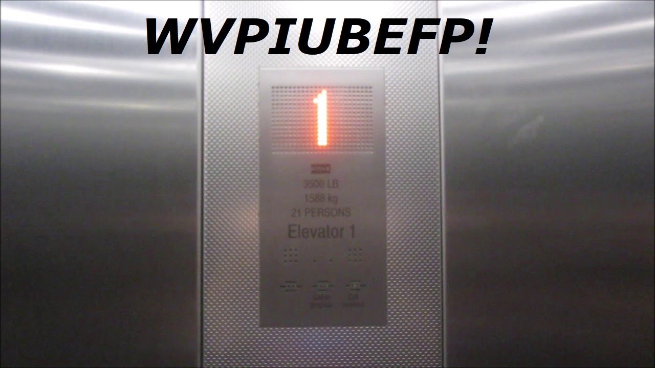 KONE EcoDisc (MRL) traction elevator at Ritchie hall, KU, Lawrence KS ...