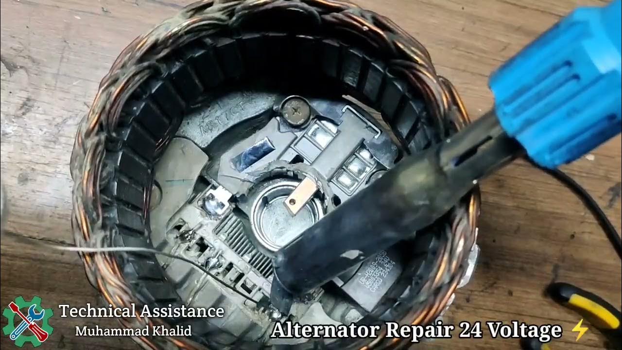 Alternator Repair - YouTube