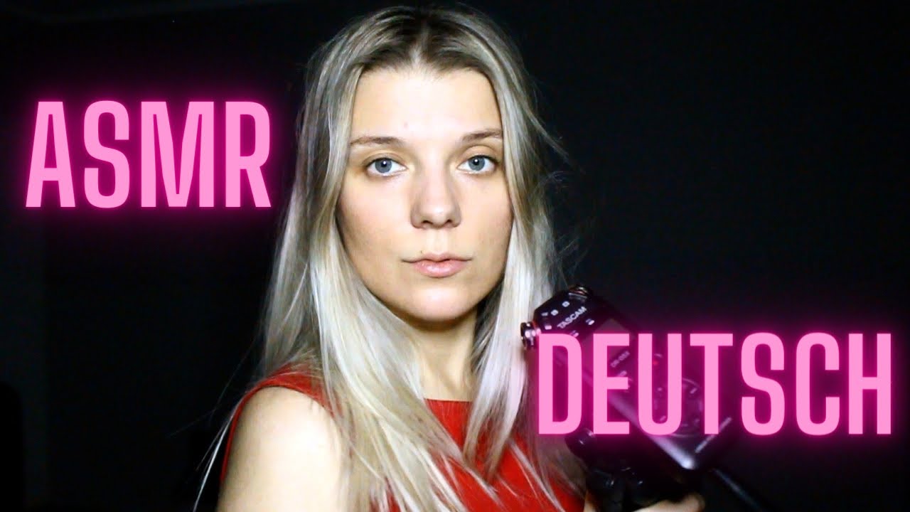German ASMR Ich entziehe dir negative Energie - YouTube