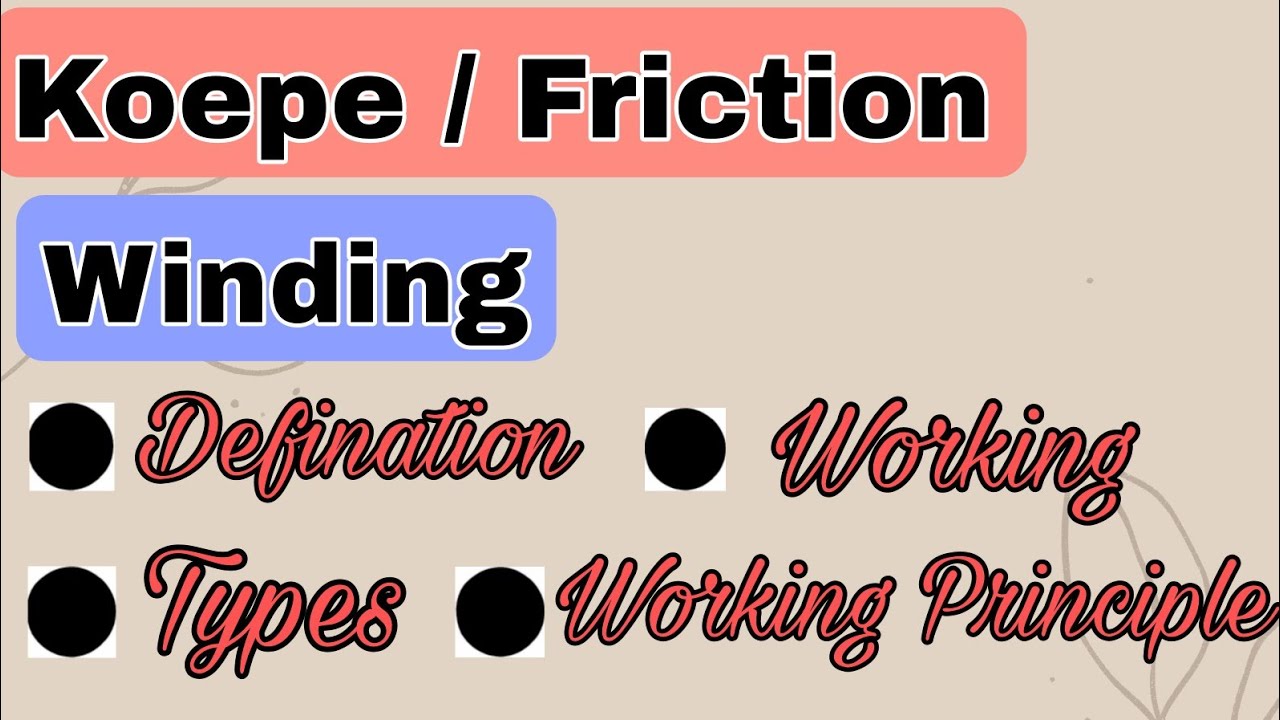 Koepe/Friction Winding. #winding #shaftmine #mining #mine - YouTube