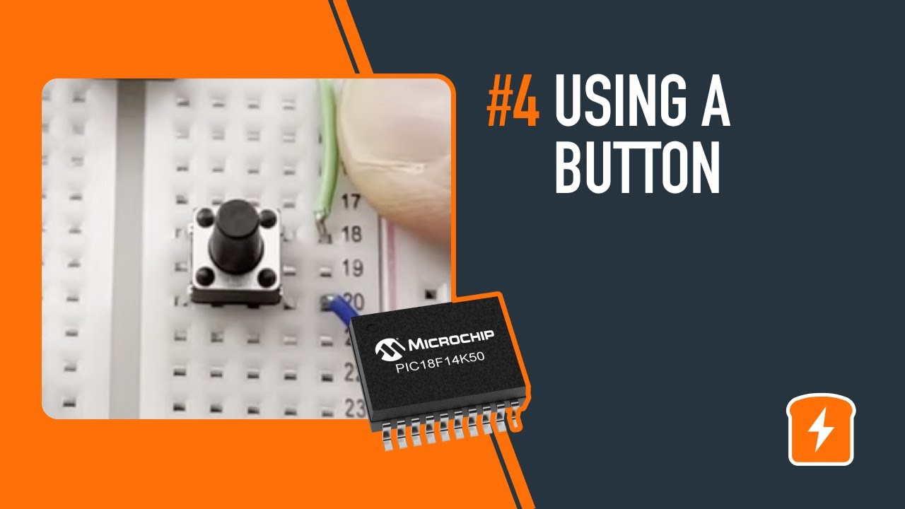 Part 4 Using A Button Embedded C Programming With Pic18f14k50 Youtube 8279