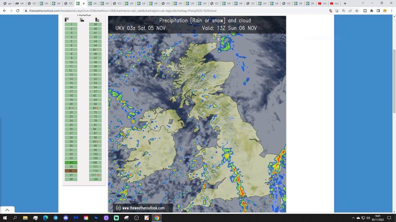 UK Weather Forecast: Heavy Rain For Parts Of England And Wales (Sunday ...