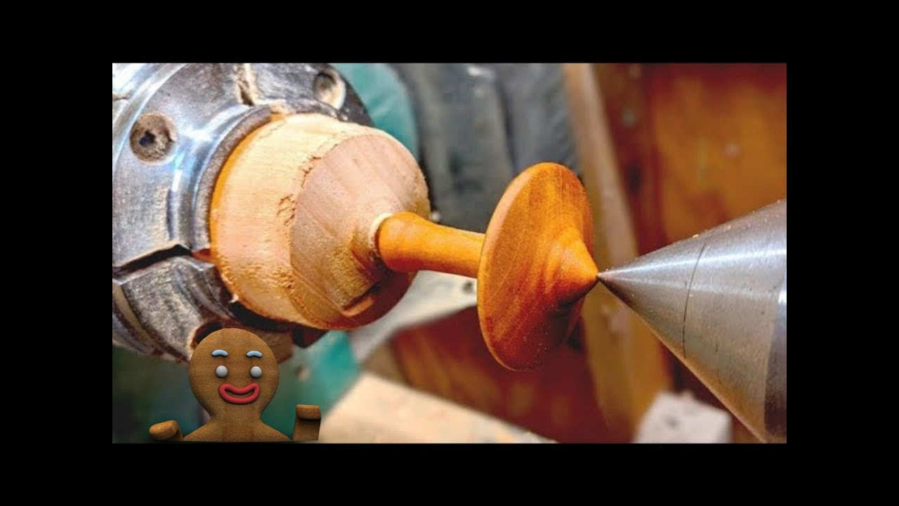 Woodturning Project #14 - Spinning Top - YouTube