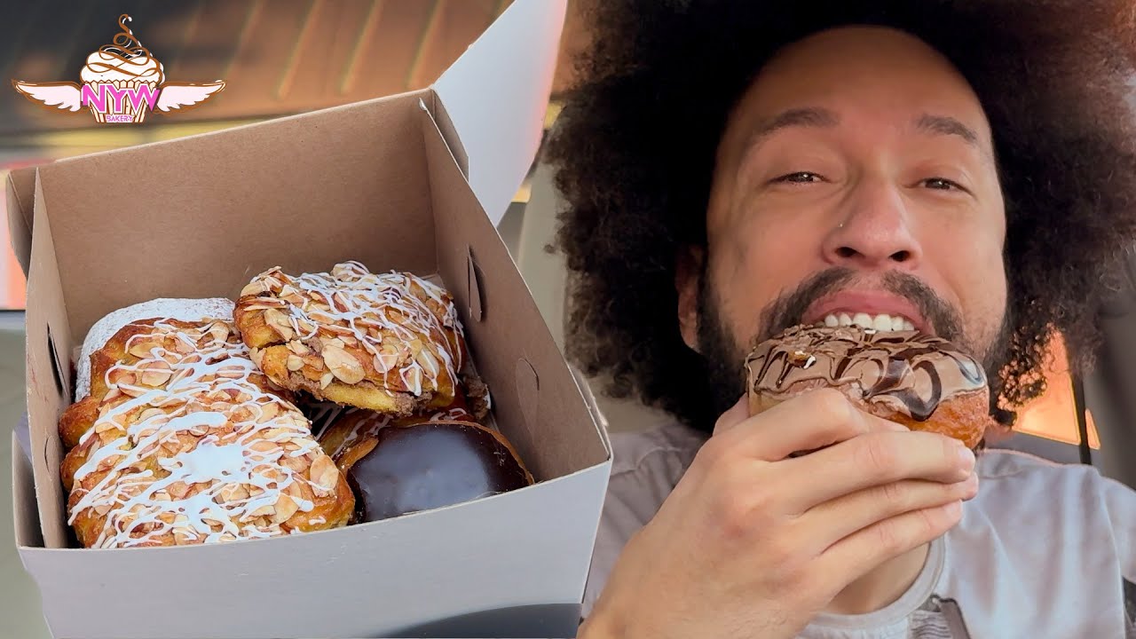 New York West Bakery and Cafe 4K Pastry Review - YouTube