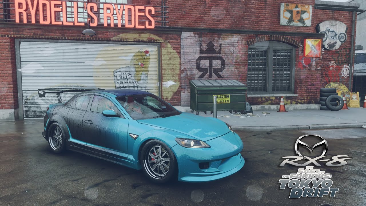 [NFS Unbound] Mazda RX-8 Tokyo drift - YouTube
