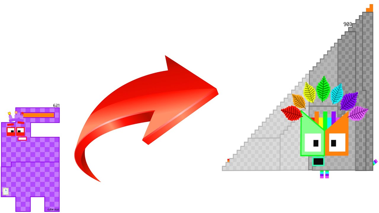 Numberblocks full season Numberblocks band retro 621 to 903 - YouTube