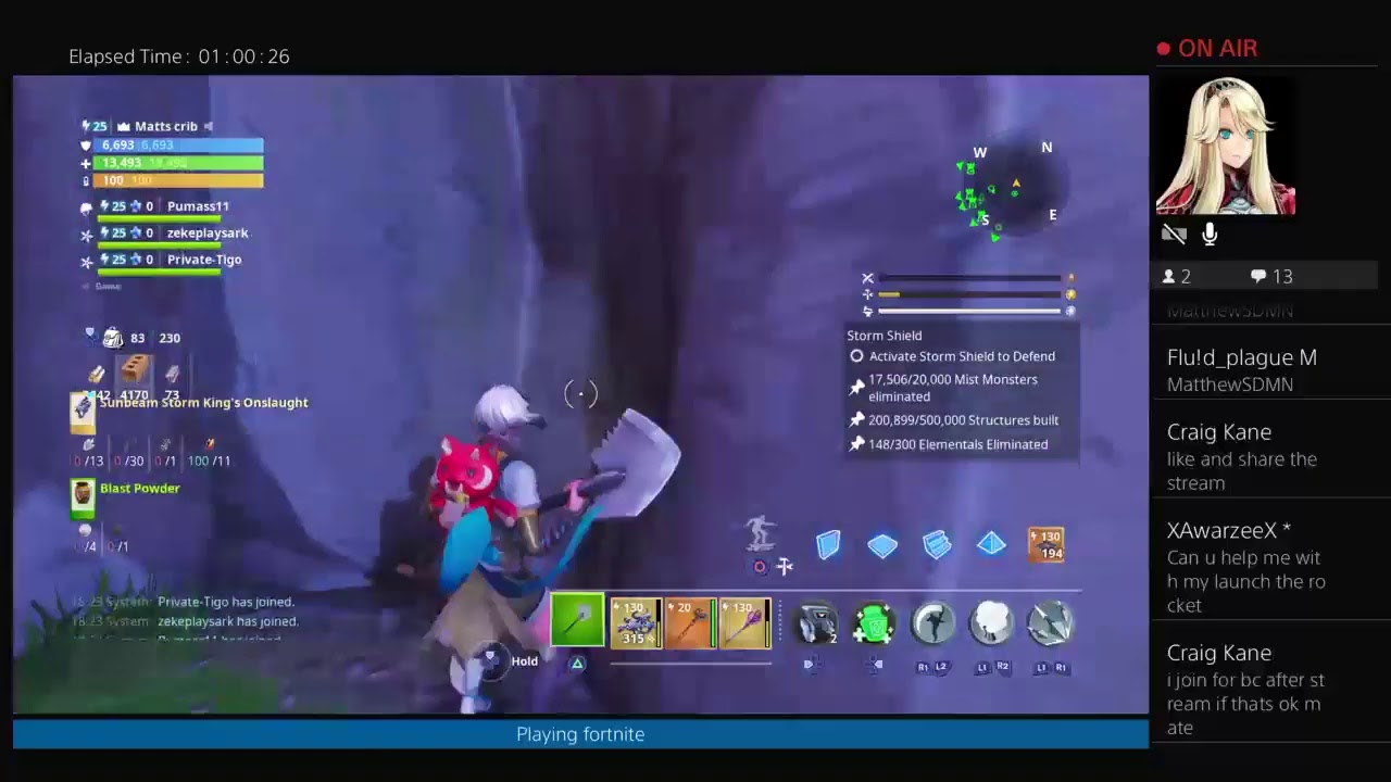 HUGE FORTNITE SAVE THE WORLD Brightcore GIVERWAY /TRADING - YouTube