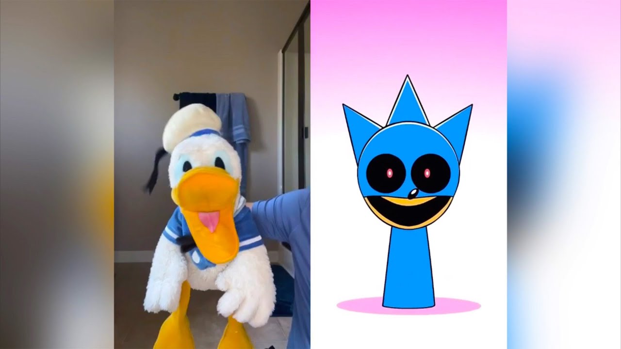 Donald Ducc REACTS To SPRUNKI TikToks! 31 (DO NOT BE SCARED CHALLENGE ...