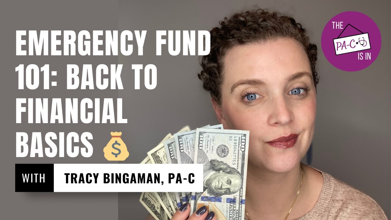Emergency Fund 101 - Back to Financial Basics - YouTube