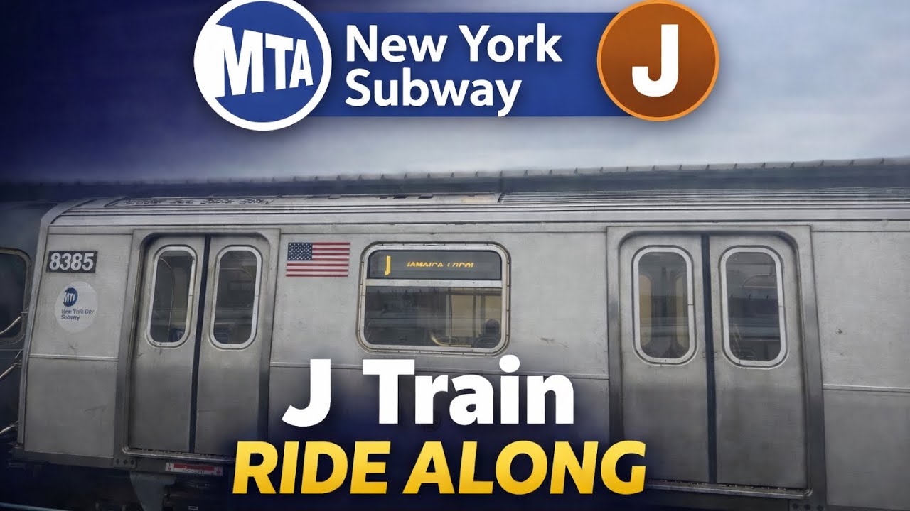 J Train Ride Along — What Happens on This Line?! - YouTube