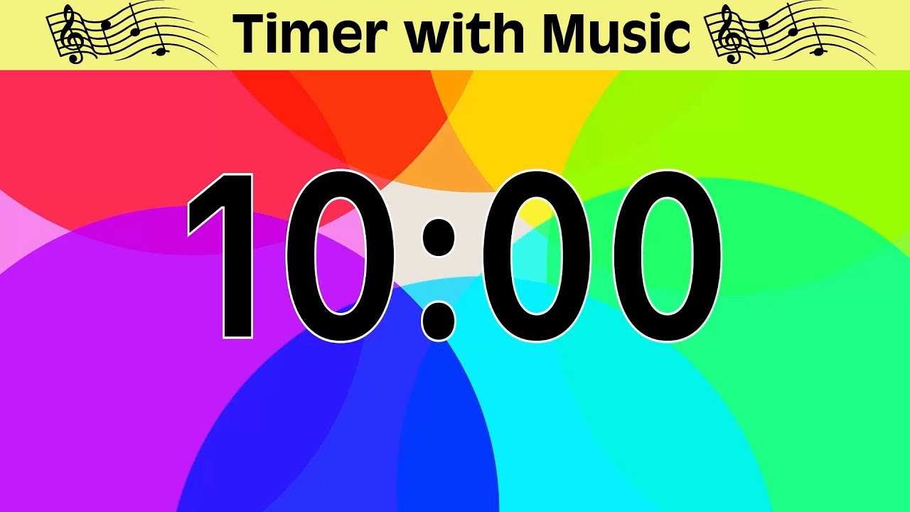 10-Minute Timer With Music - YouTube