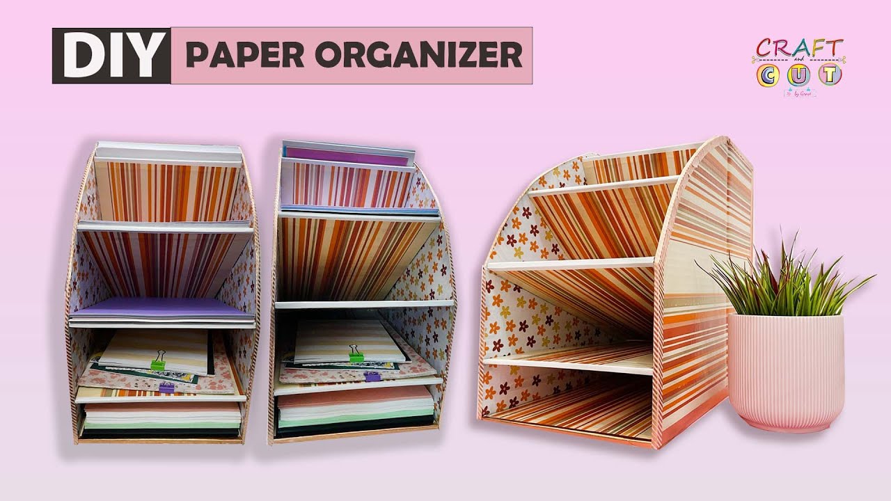 DIY-File Paper Holder - YouTube