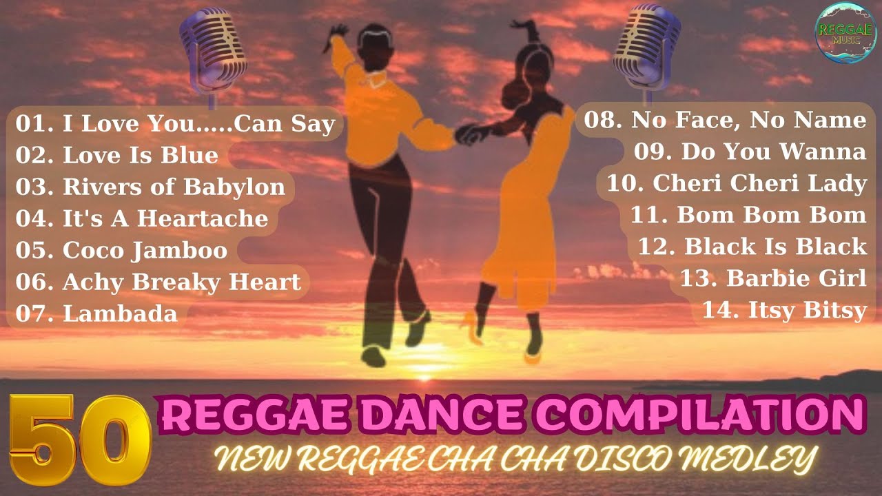 Top 50 Reggae Dance Compilation 2024 🧡 New Reggae Cha Cha Disco Medley ...