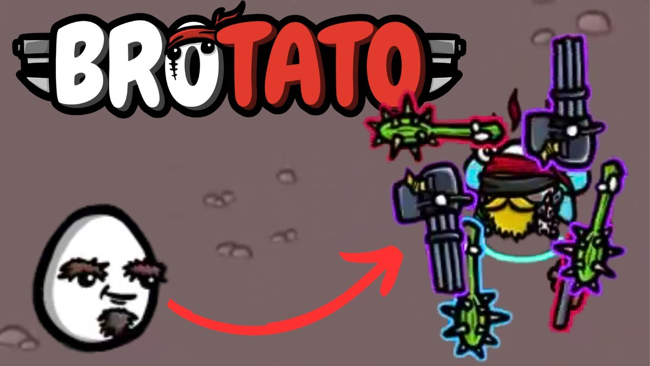 ESSA É A BUILD E A CLASSE MAIS DIFICIL DE COMPLETAR - Brotato #10 - YouTube