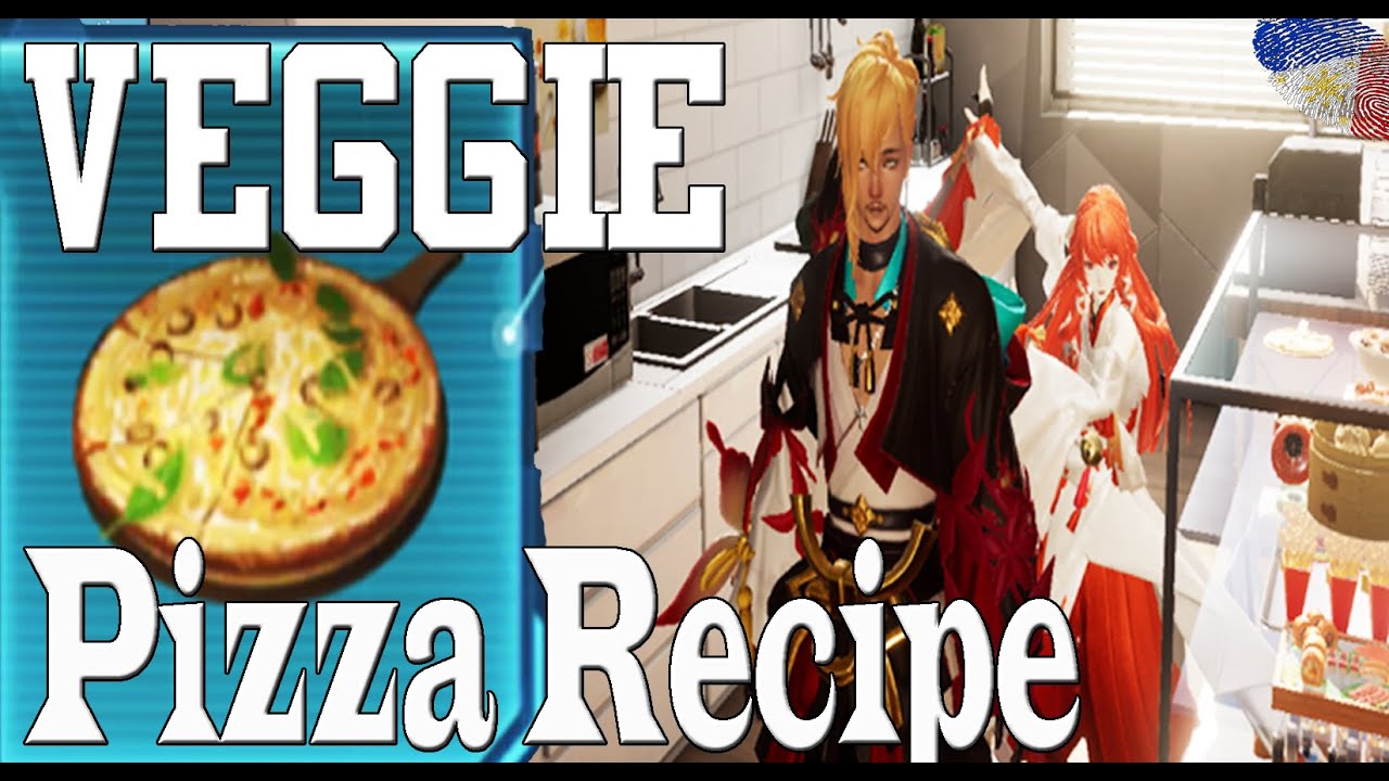 Dragon Raja Veggie Pizza Recipe Executive Chef - YouTube