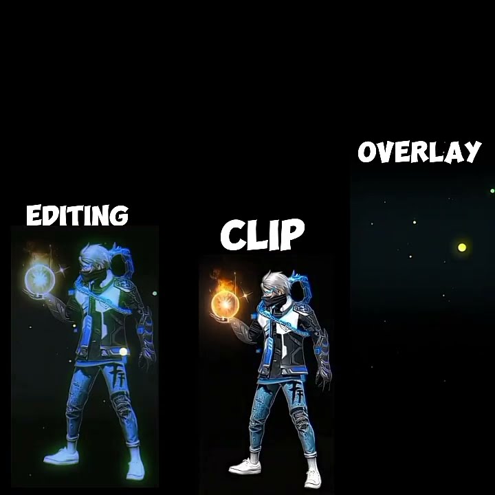 EDIT VS CLIP VS OVERLAY #viralshorts #freefire #shortsfeed - YouTube