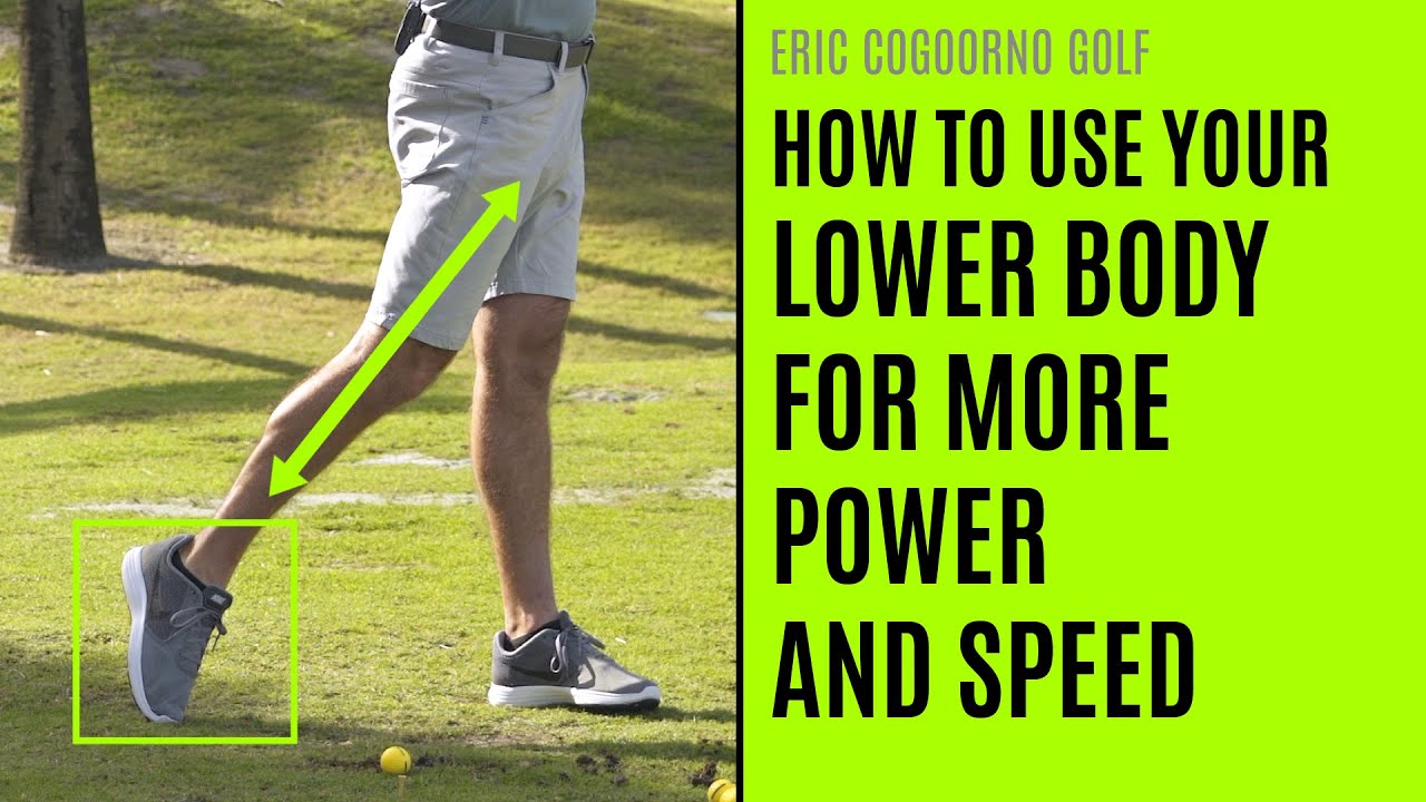 GOLF: How To Use Your Lower Body For More Power And Speed - YouTube