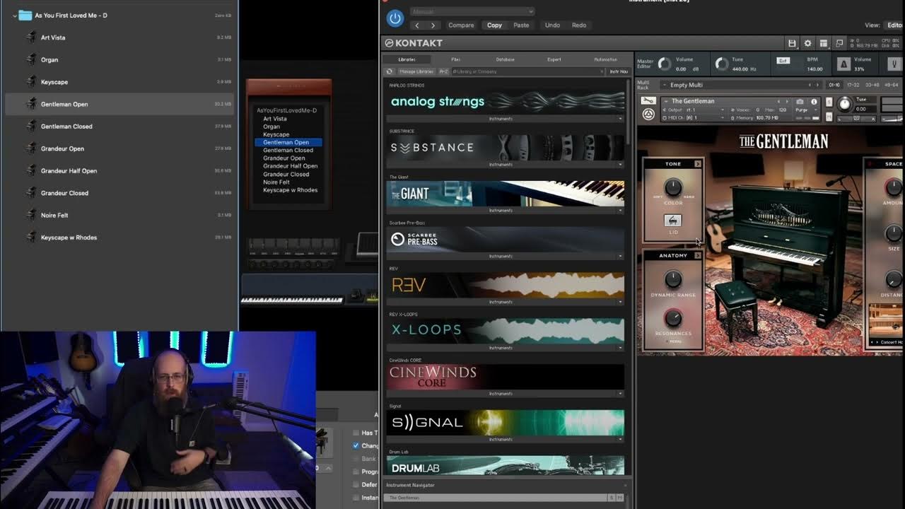 How I Use Native Instruments Piano In Mainstage 3 (Gentleman, Grandeur, Noire) - YouTube