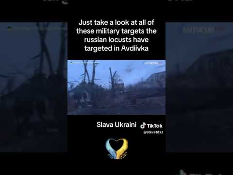 Ukraine avdievka currently during war times - YouTube