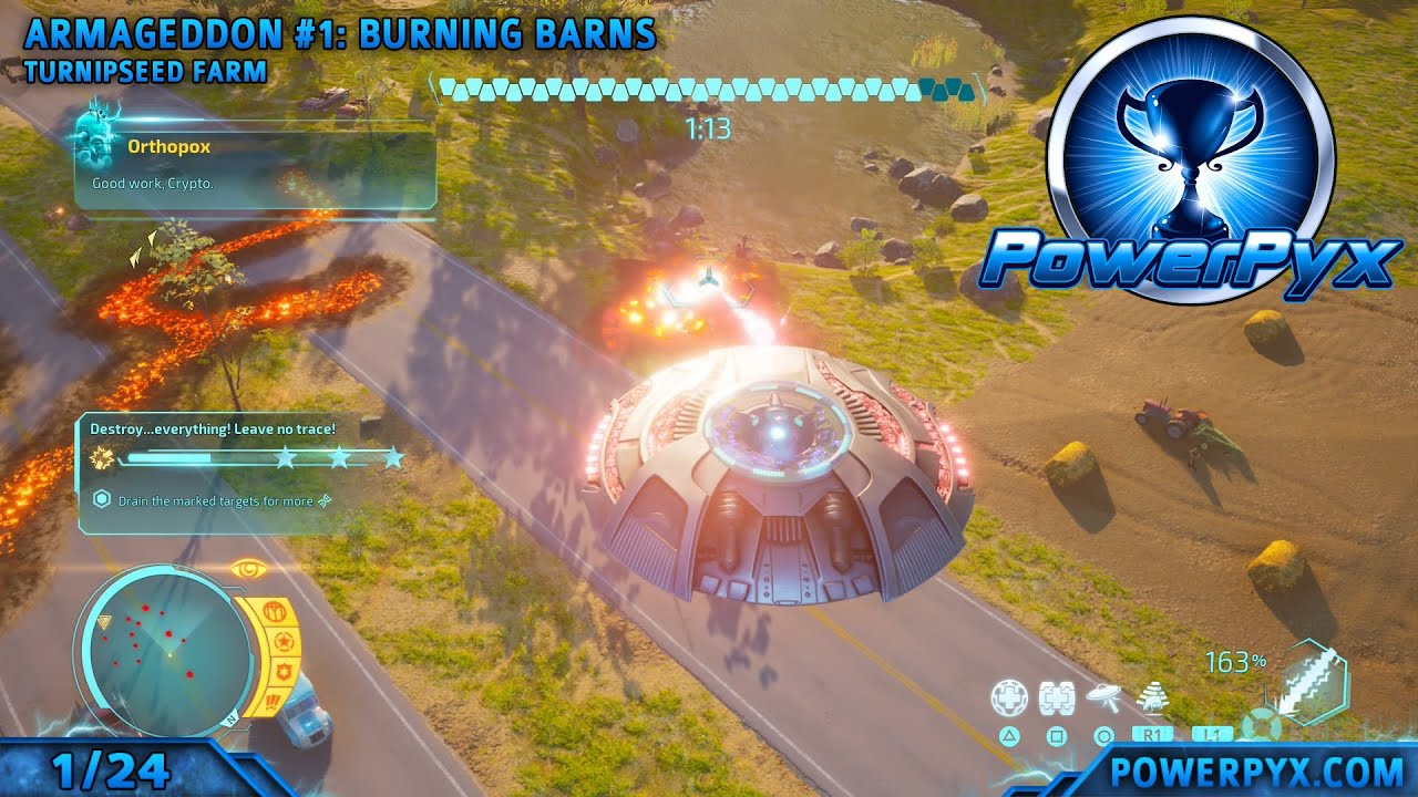 Destroy All Humans - All Challenges Walkthrough (Ace of Space Trophy ...