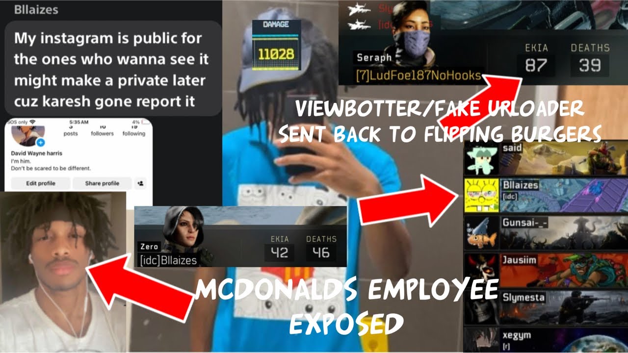 Viewbotter/Fakeuploader David Harris Gets Sent Back To The Frying Pan 😂 ...